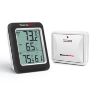 Digital Hygrometer Indoor Thermometer, Temperature Humidity Gauge with ...
