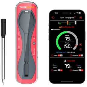 iQ Sense by CHEF iQ Smart Wireless Thermometer, WiFi Unlimited Range, 5 ...