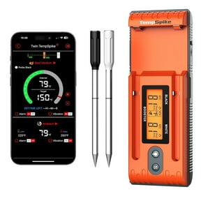 CHEF iQ Smart Wireless Meat Thermometer with 5 Sensors WiFi Ultra-Thin ...