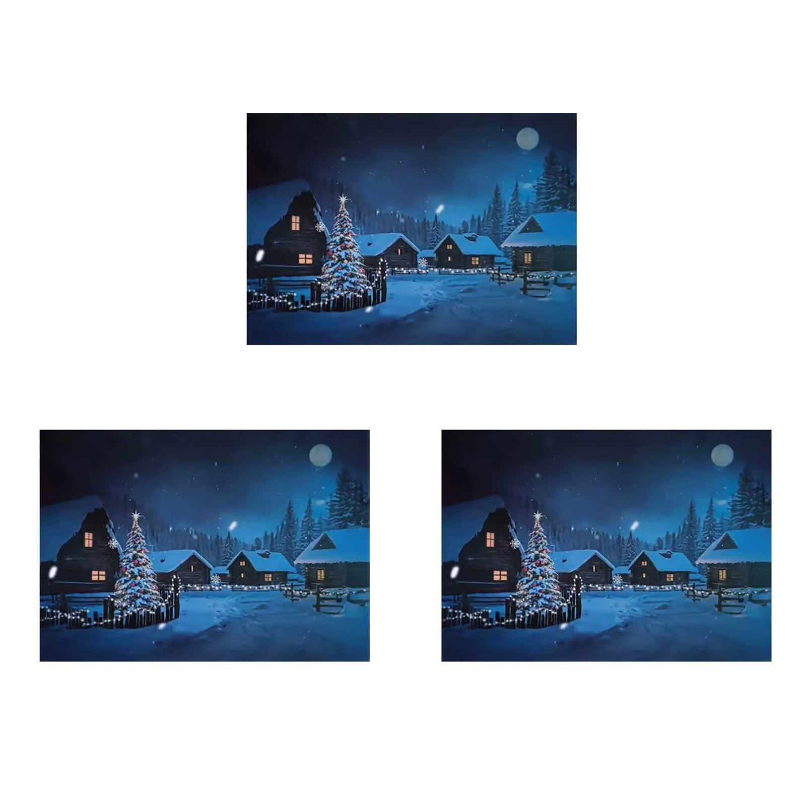 Thermochromic Magic Christmas Card with Temperature Activated Color ...