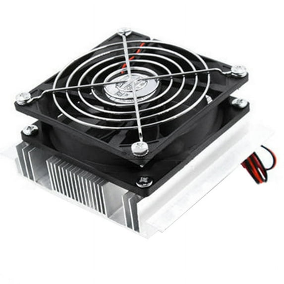 Thermoelectric Peltier Cooler Refrigeration DC 12V Semiconductor Air Conditioner Cooling System ...