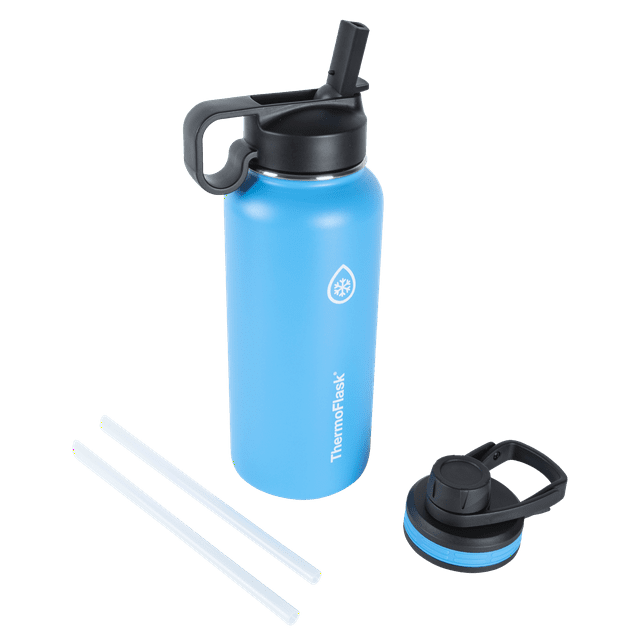 Thermoflask Combo Chug and Straw Lid, 32oz Capri - Walmart.com