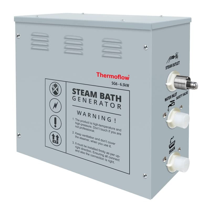 Thermoflow 65 kW SG6 Steam Bath Generator with Digital Control Panel ...
