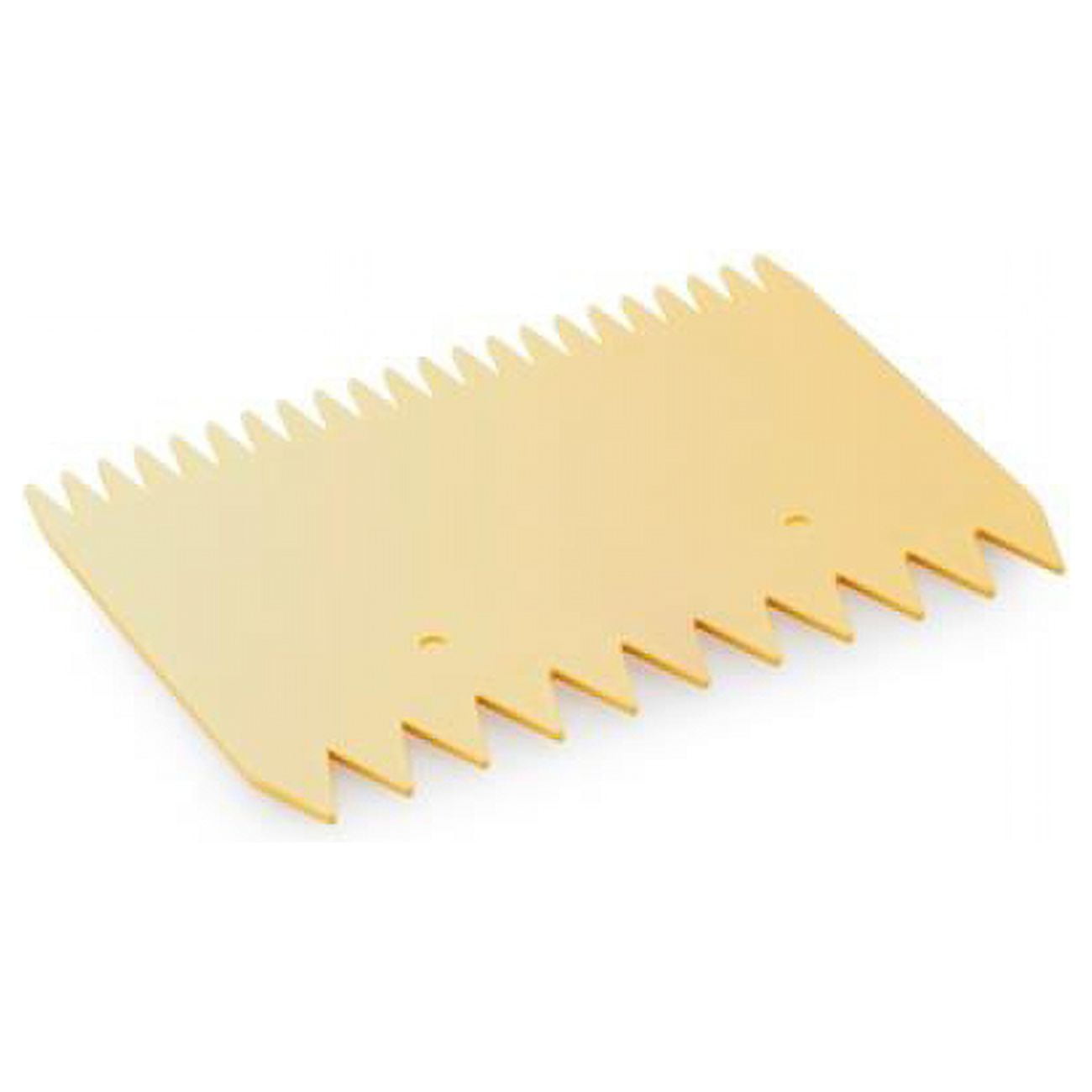 Thermohauser Double Sided Polypropylene Dough Comb Scraper- Ivory - Set ...