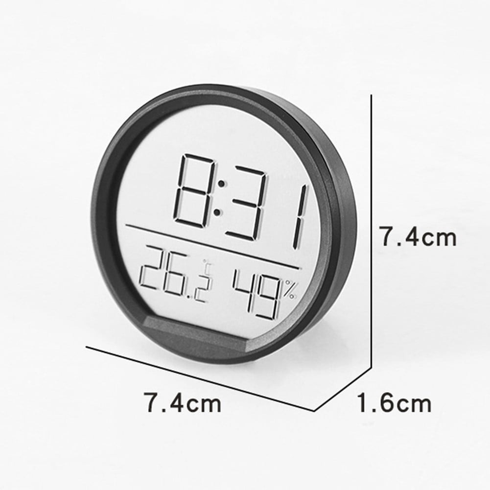 Thermohygrometer Clock Indoor Home Electronic Alarm Clock - Walmart.com
