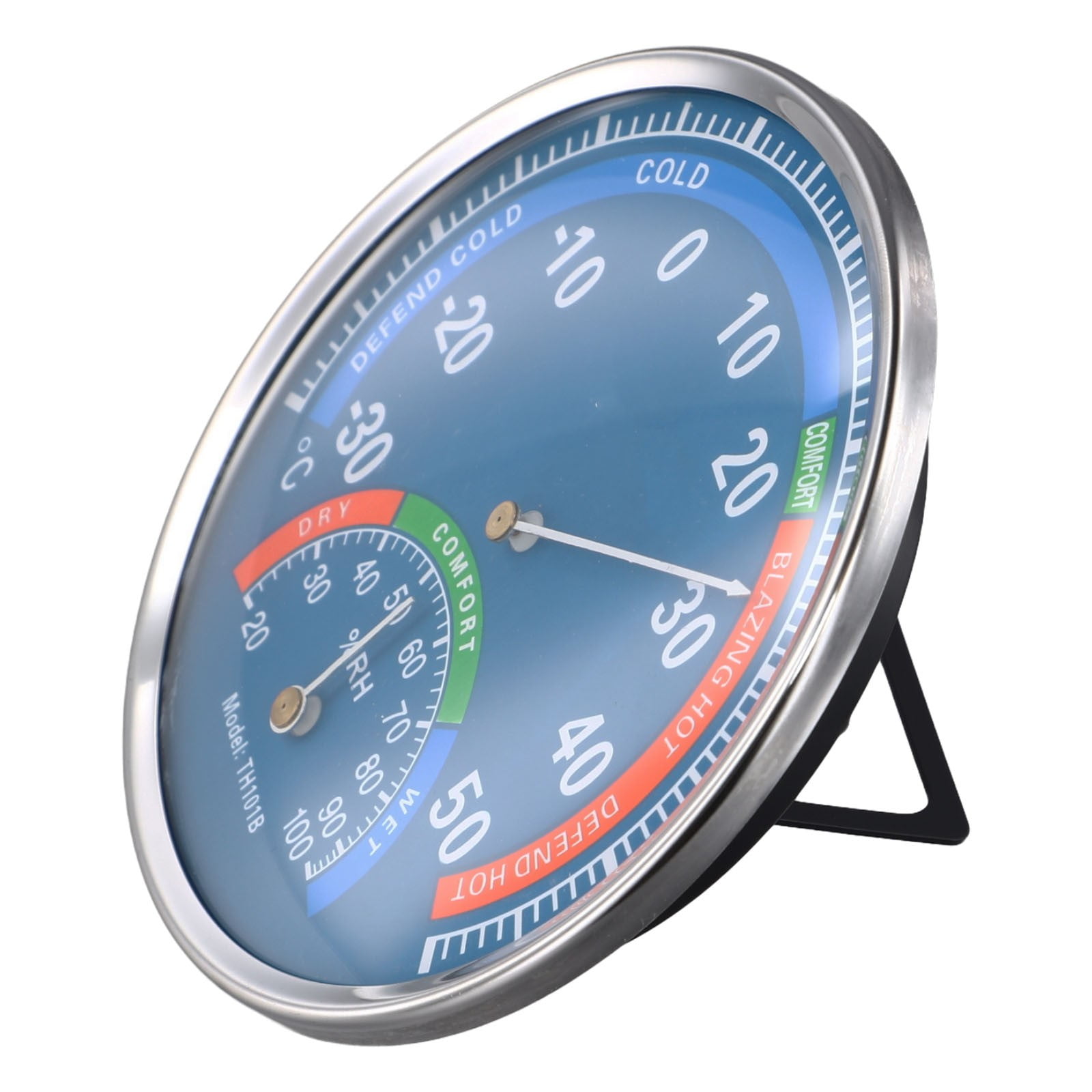 Thermohygrometer Indoor Thermometer Hygrometer Large Display Two-in ...
