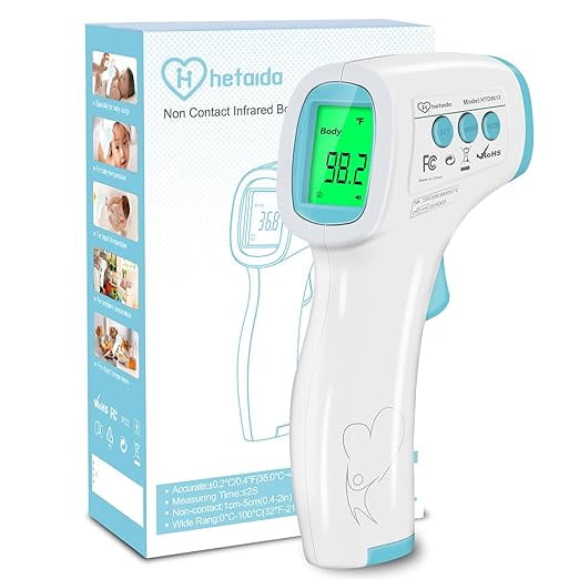 Thermometer for Adults Forehead, No Touch Thermometer for Adults ...