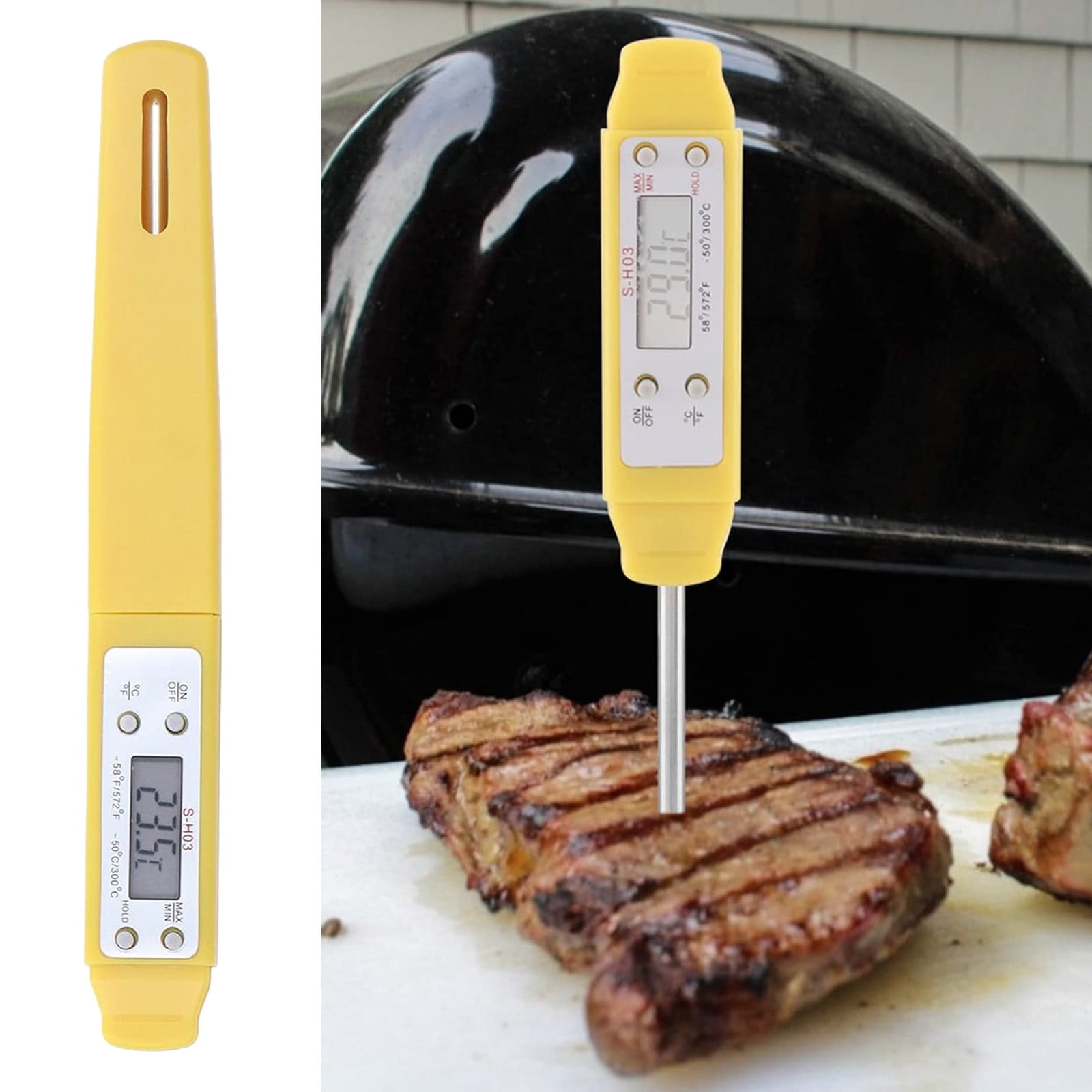 Thermometer Digital Food Automatic Calibration Pen High Accuracy ...