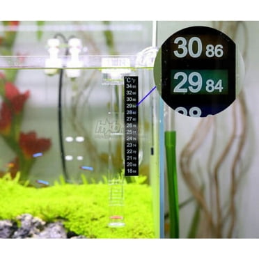 NUOLUX Stick On Window Thermometer Temperature Indoor/Outdoor ...