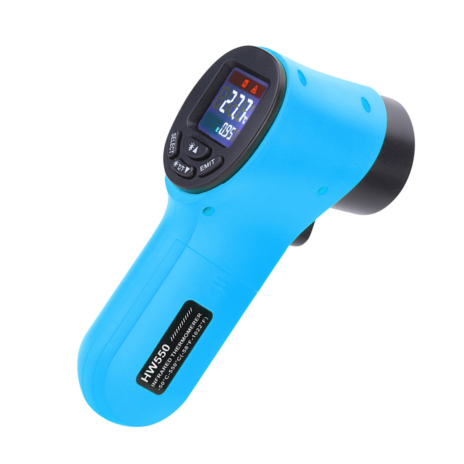 Thermometer Handheld -50~550 Degrees Celsius Infrared Thermometer 12:1 ...