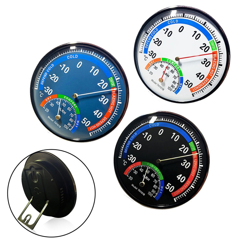 Thermometer Hygrometer Analog Humidity Meter Indoor Thermohygrometer ...