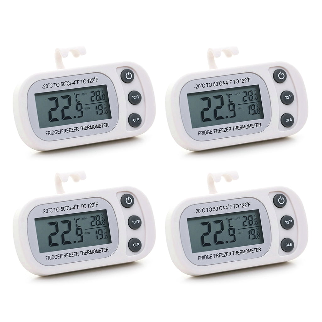 Thermometer Kitchen LCD Thermometer Digital Thermo Temperature Meter ...
