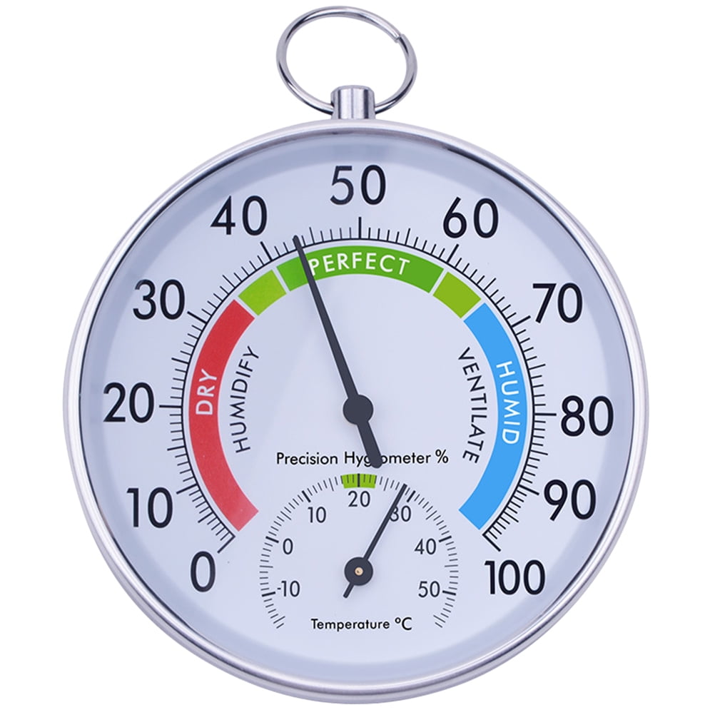 Thermometer Outdoor Digital Humidity Temperature Dial Home ...