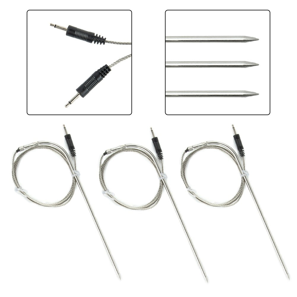 Thermometer Replacement Spare Probe Sensor For Bbq Thermometer Ibbq-4T ...