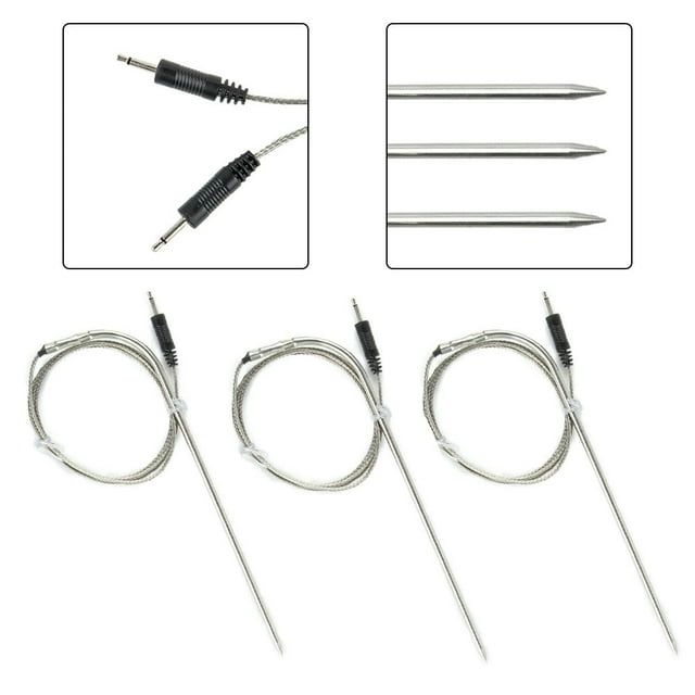 Thermometer Replacement Spare Probe Sensor for BBQ Thermometer ...
