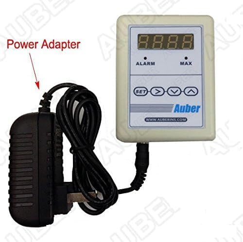 Thermometer for Stove Pipe, Chimney, Outdoor Wood Boiler, w/Alarm ...