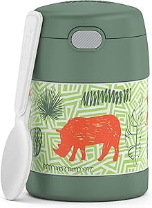 Thermos 10 oz. Kid's Funtainer Insulated Stainless Food Jar - Dinosaur Kingdom - Walmart.com