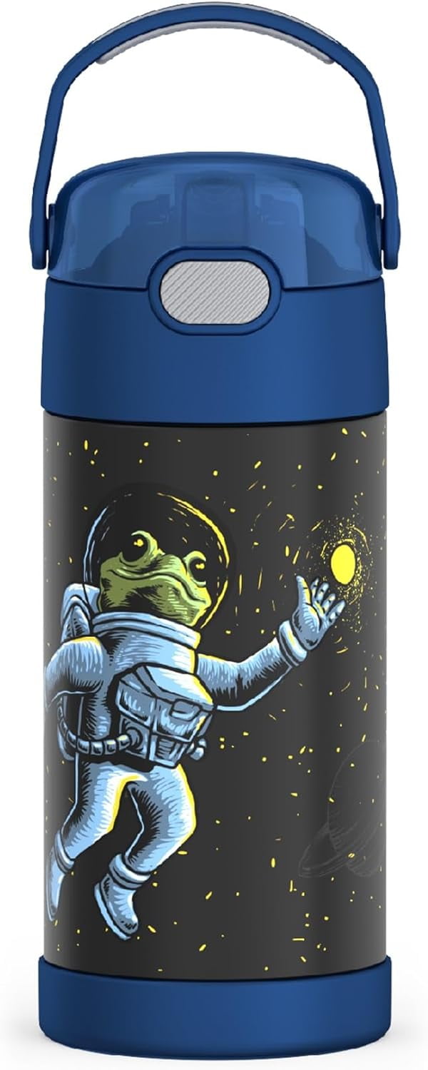 Thermos 12 Oz Stainless Steel Vacuum Insulated Bottle Space Frog ...