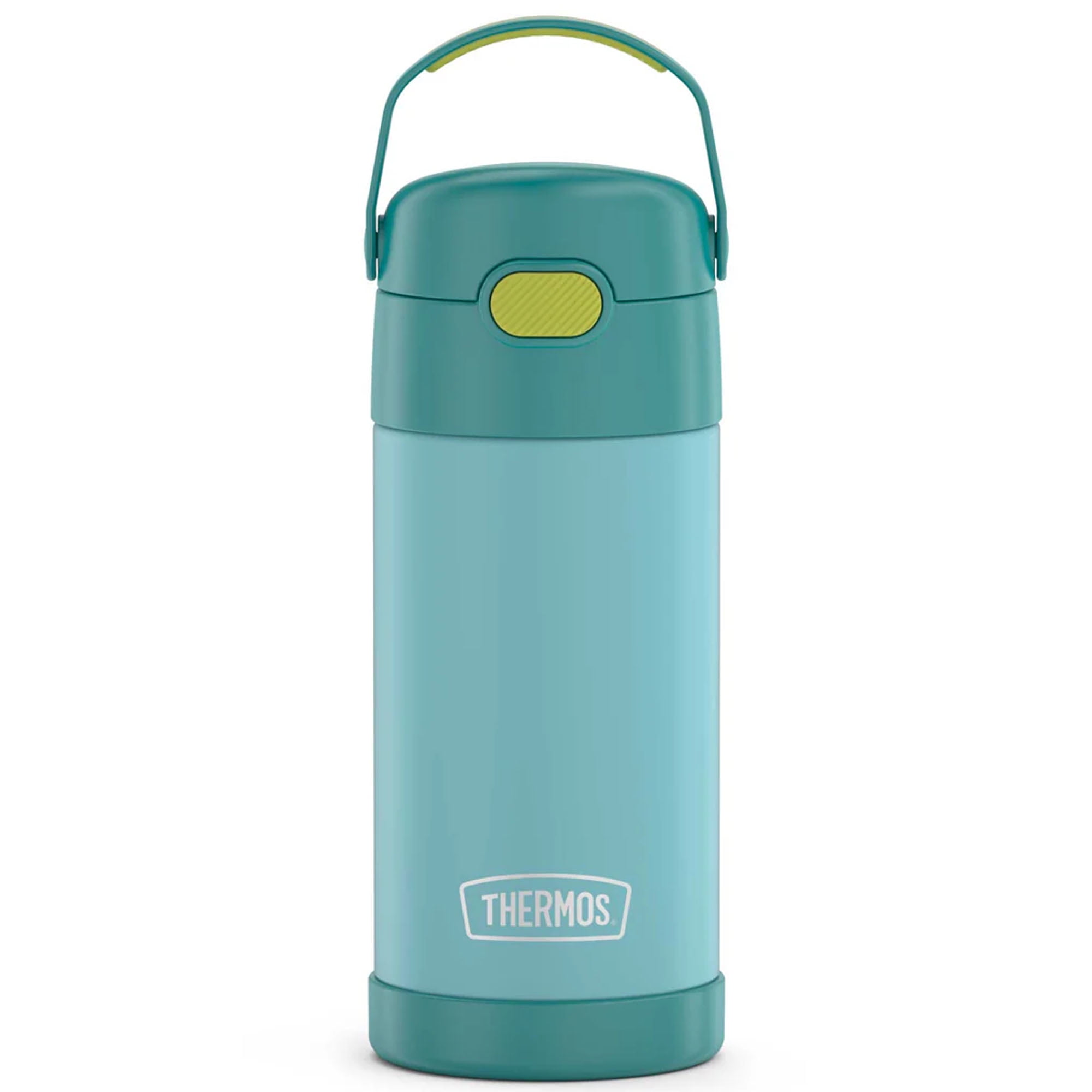 Thermos, Kid's Funtainer Insulated Water Bottle, 12 oz, Blue/Green ...