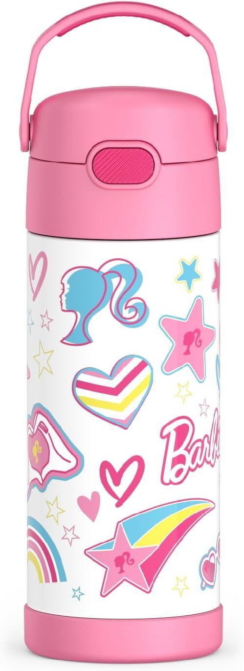 Thermos 14 Oz Stainless Steel Vacuum Insulated Bottle, Barbie - Walmart.com