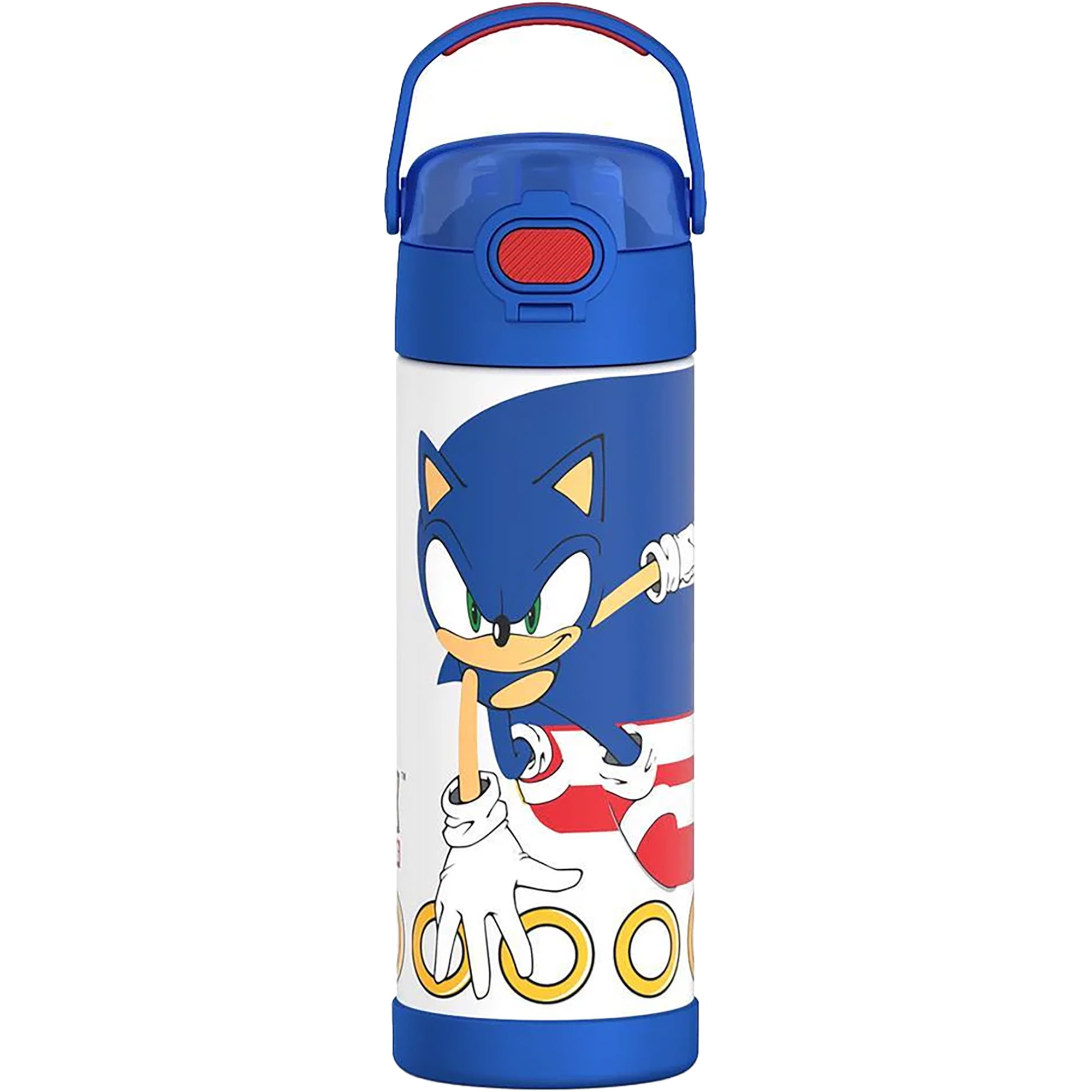 Thermos 16 oz. Kid's Funtainer Stainless Steel Water Bottle - Sonic the ...