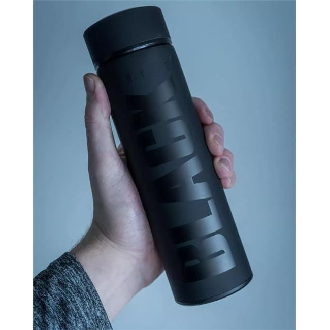 Thermos 16 oz Matte Black Thermos Vacuum Insulated Flask - Keeps Hot ...