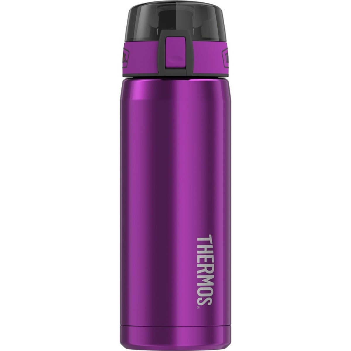 Thermos 18 oz. Insulated Stainless Steel Hydration Water Bottle - Aubergine - Walmart.com