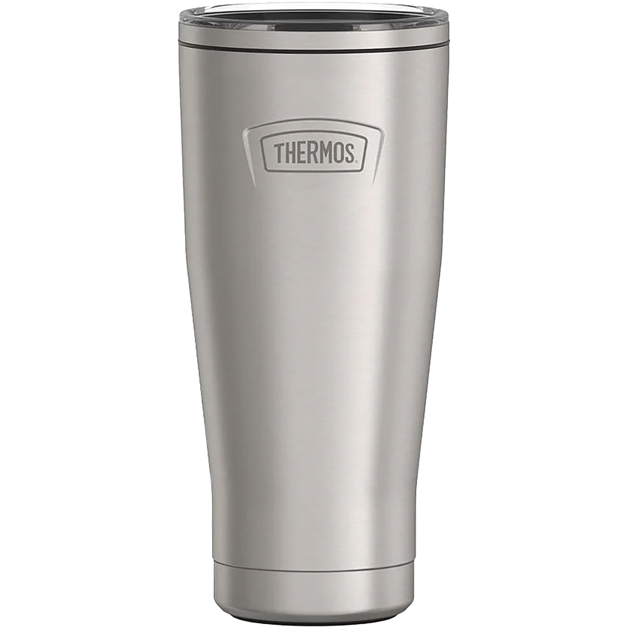 Thermos Stainless Steel Tumbler, w/ Slide Lock Lid, Matte Stainless, 18 ...