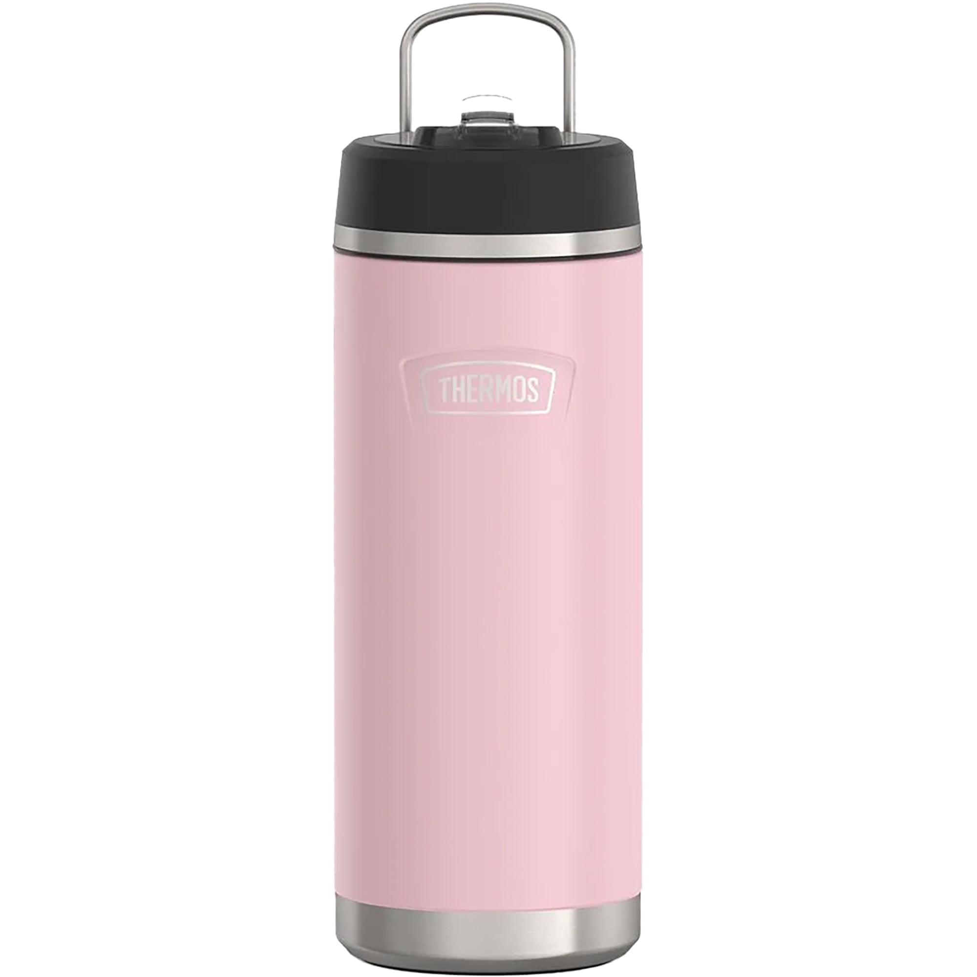 Thermos Stainless Steel Vacuum Insulated Icon Straw Bottle Sunset Pink ...
