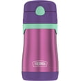 Thermos Baby Vacuum Insulated Stainless Steel Sippy Cup, 10oz, Purple ...