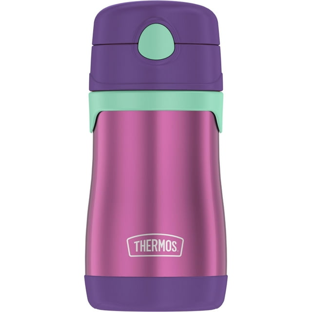 Thermos Baby Vacuum Insulated Stainless Steel Sippy Cup, 10oz, Purple ...