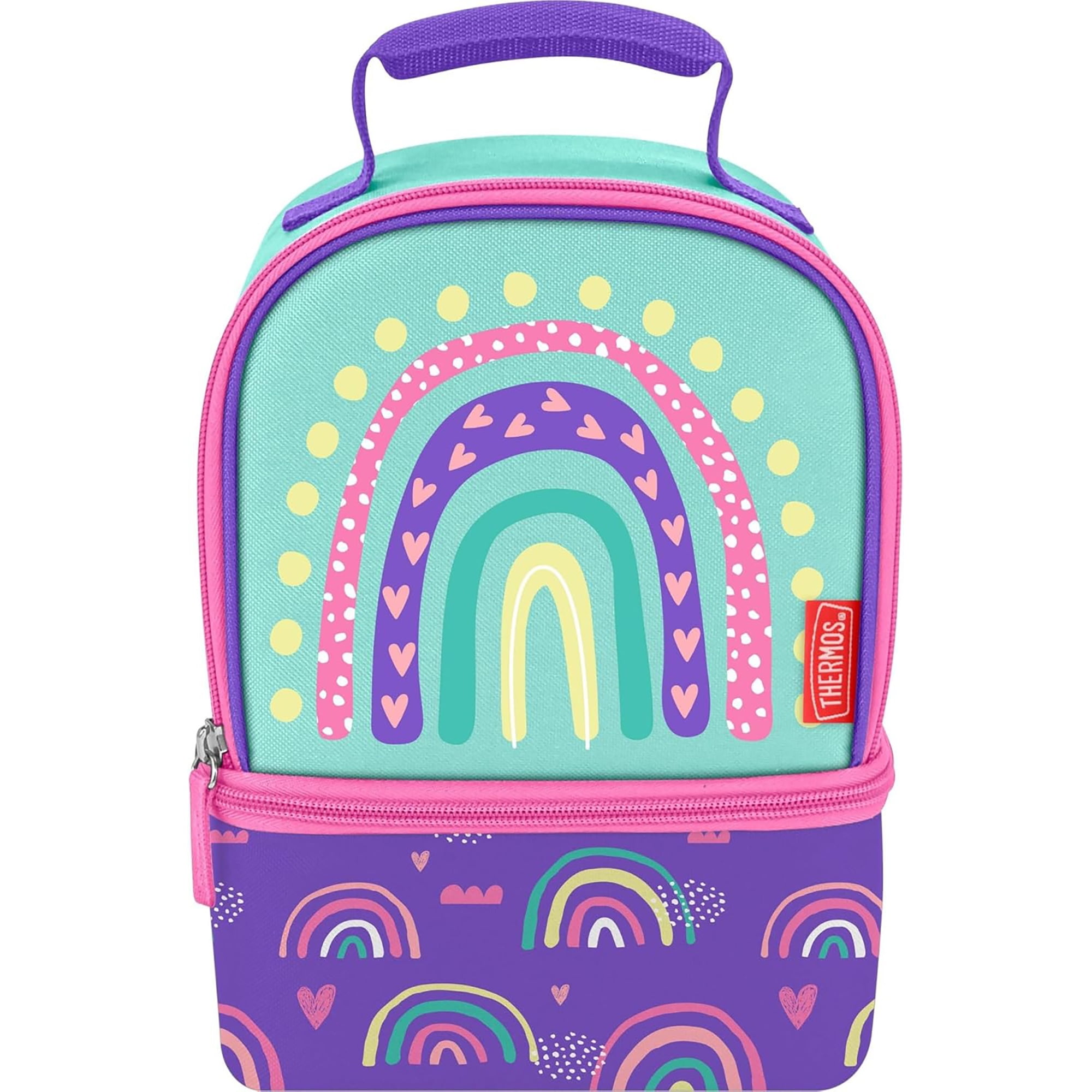 Thermos® Dual-Compartment Lunch Kit, 9"H x 6-3/4"W x 6-1/4"D, Mint ...