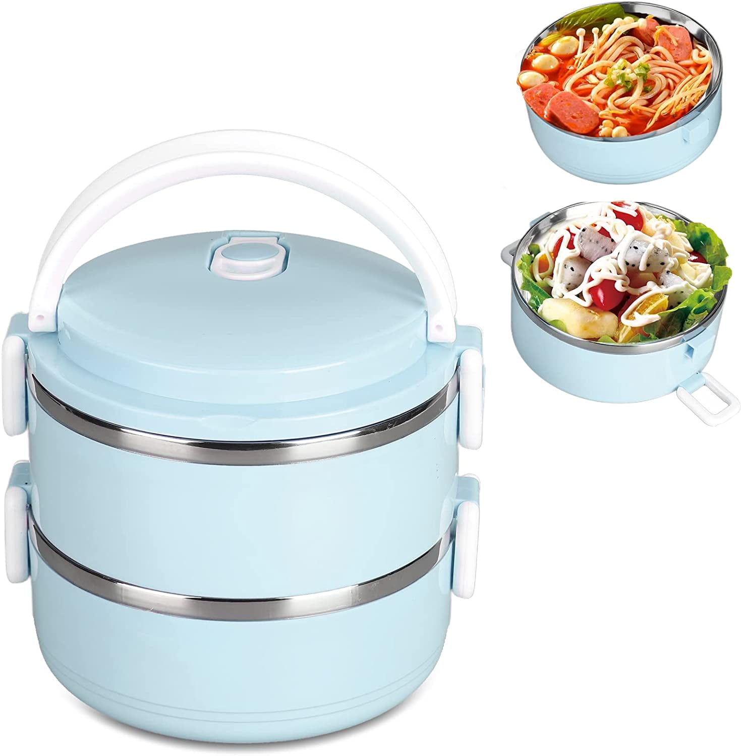 ZYPXX Thermos Food Container, Stainless Steel Lunch Box, Insulated ...