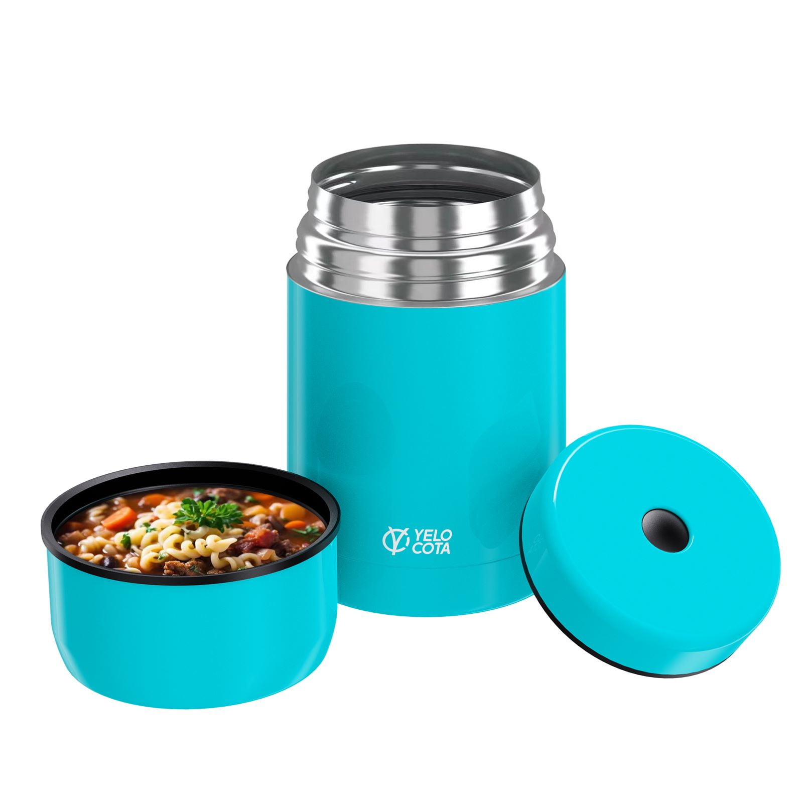 Thermos for Hot Food- Vacuum Insulated Stainless Steel Lunch Food ...