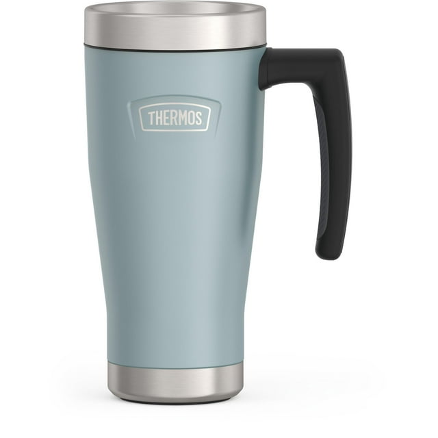 Thermos ICON Series Stainless Steel Vacuum Insulated Mug, 16oz, Glacier ...