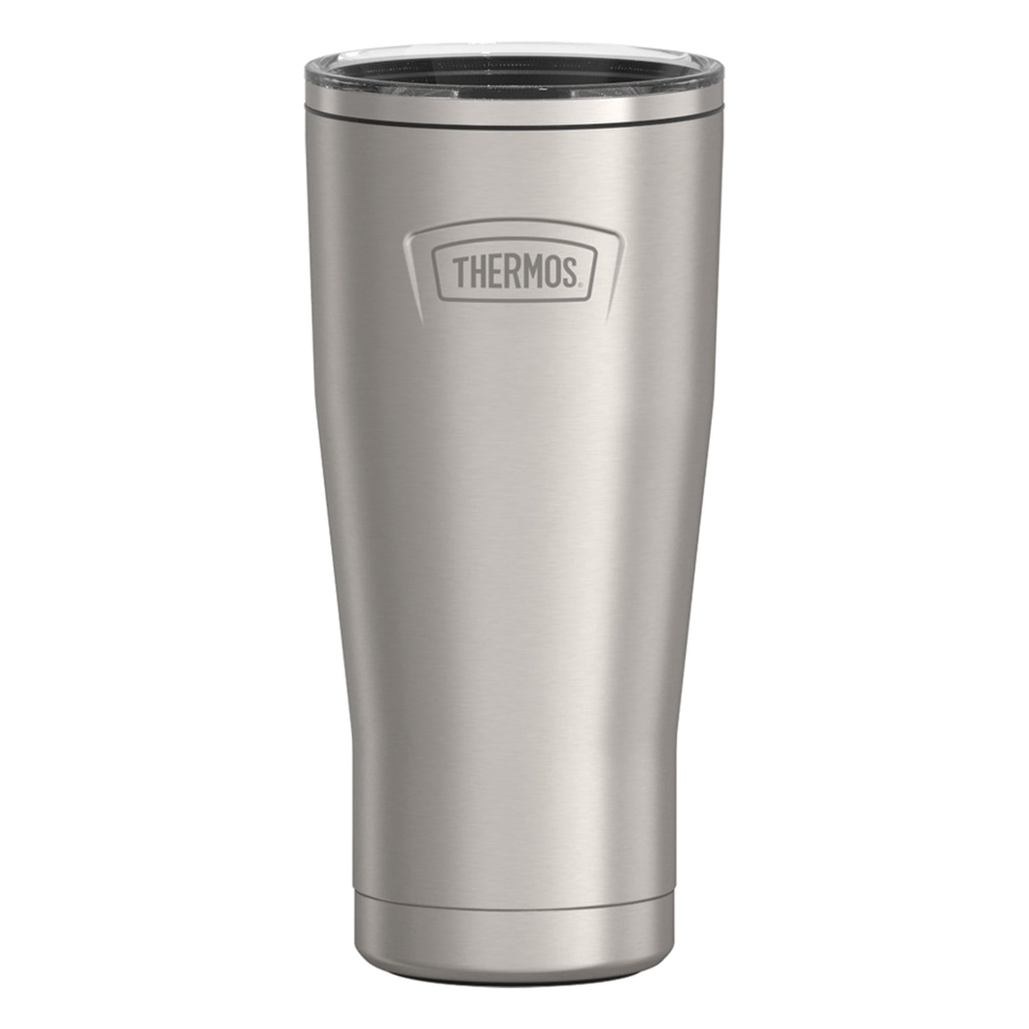 Thermos Stainless Steel Tumbler, w/ Slide Lock Lid, Matte Steel, 24 oz ...