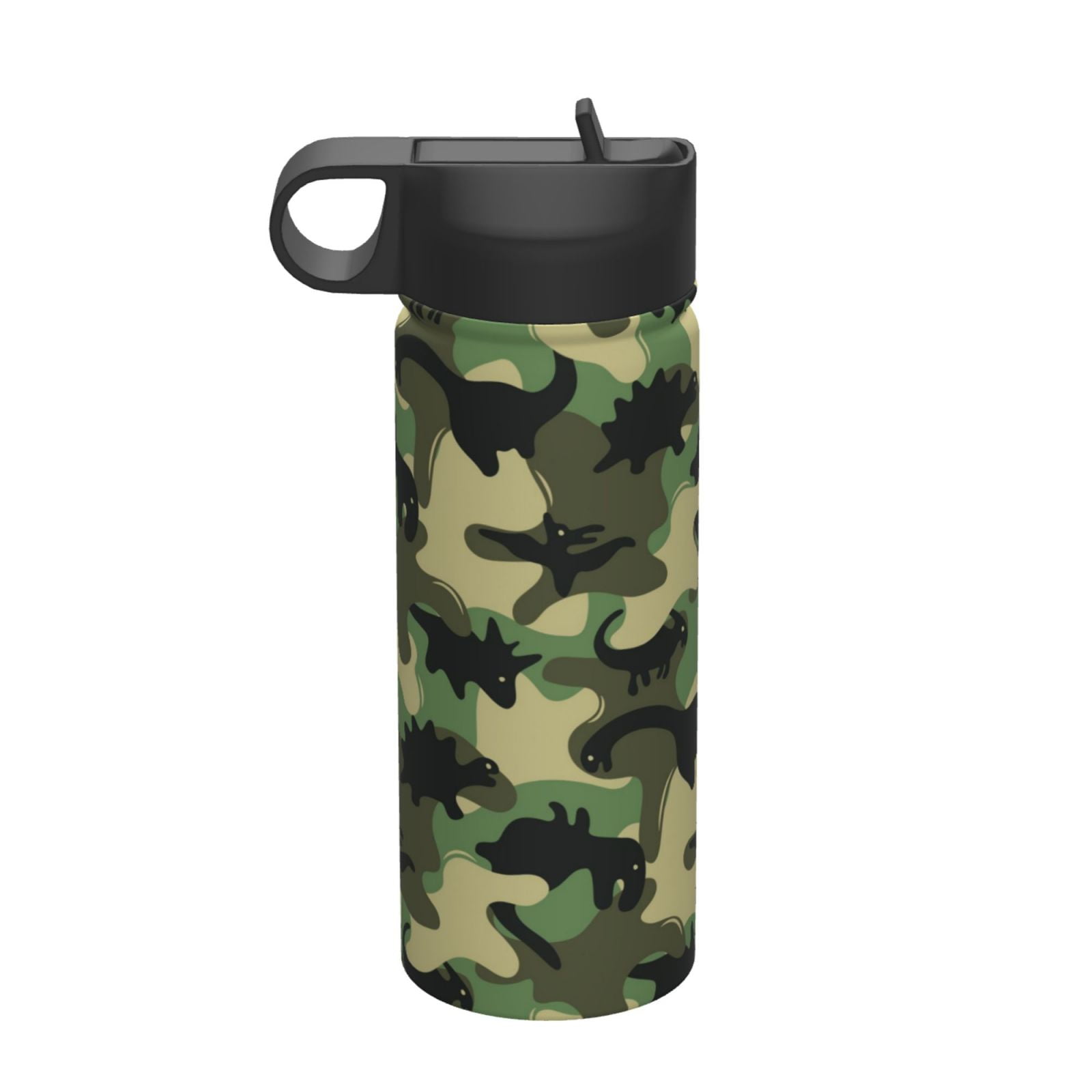 Thermos Kettle With Straw 18oz Gym Outdoor Sports Stainless Steel ...