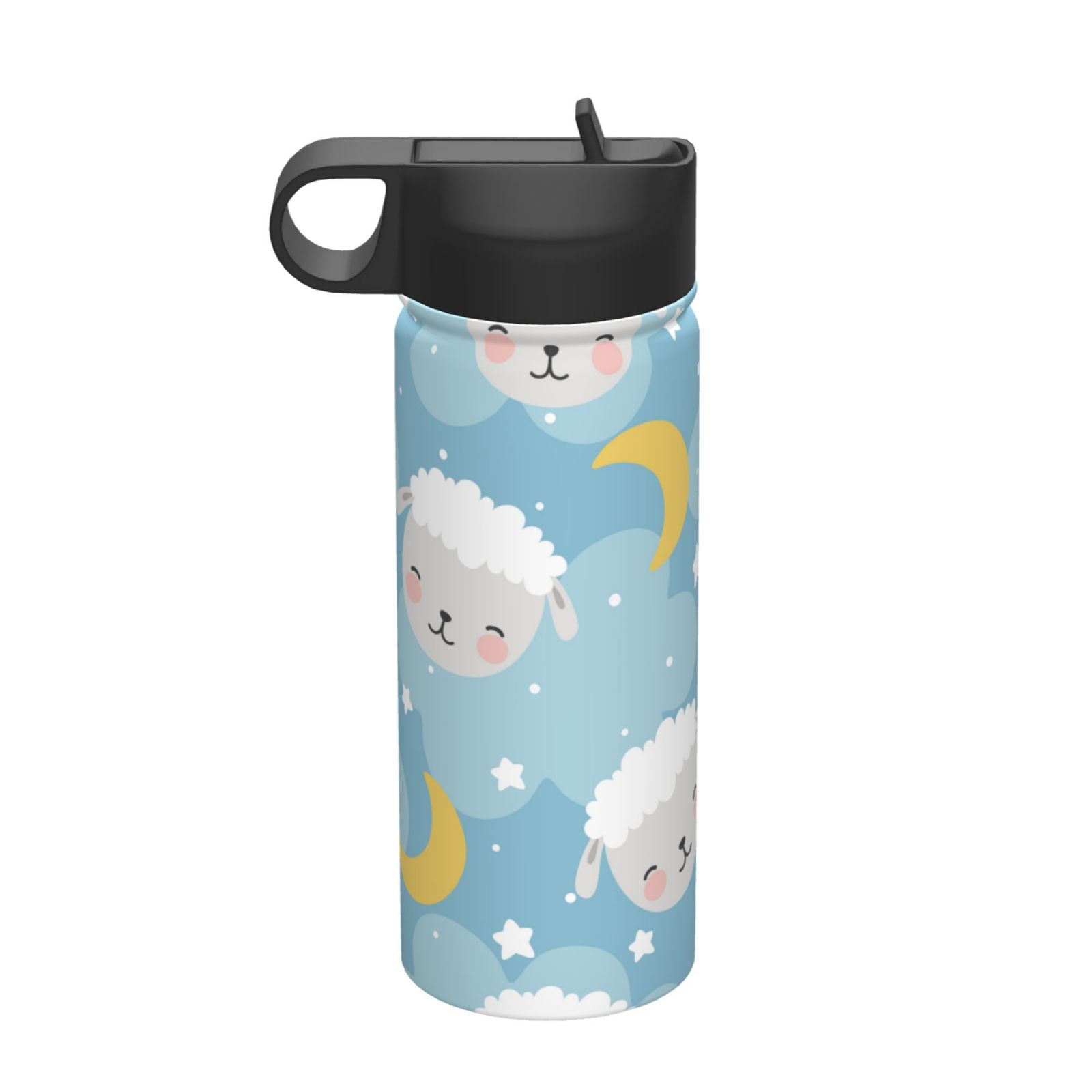 Thermos Kettle With Straw 18oz Gym Outdoor Sports Stainless Steel ...