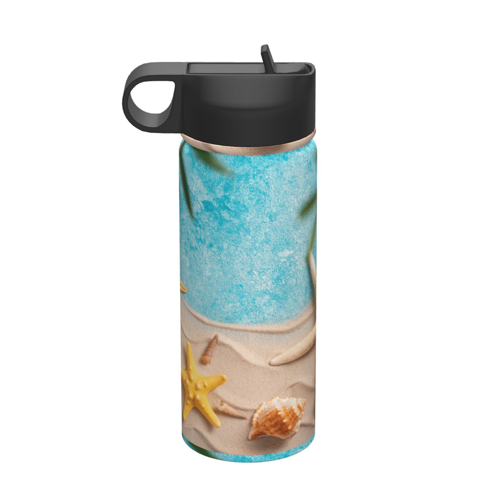 Thermos Kettle With Straw 18oz Gym Outdoor Sports Stainless Steel ...