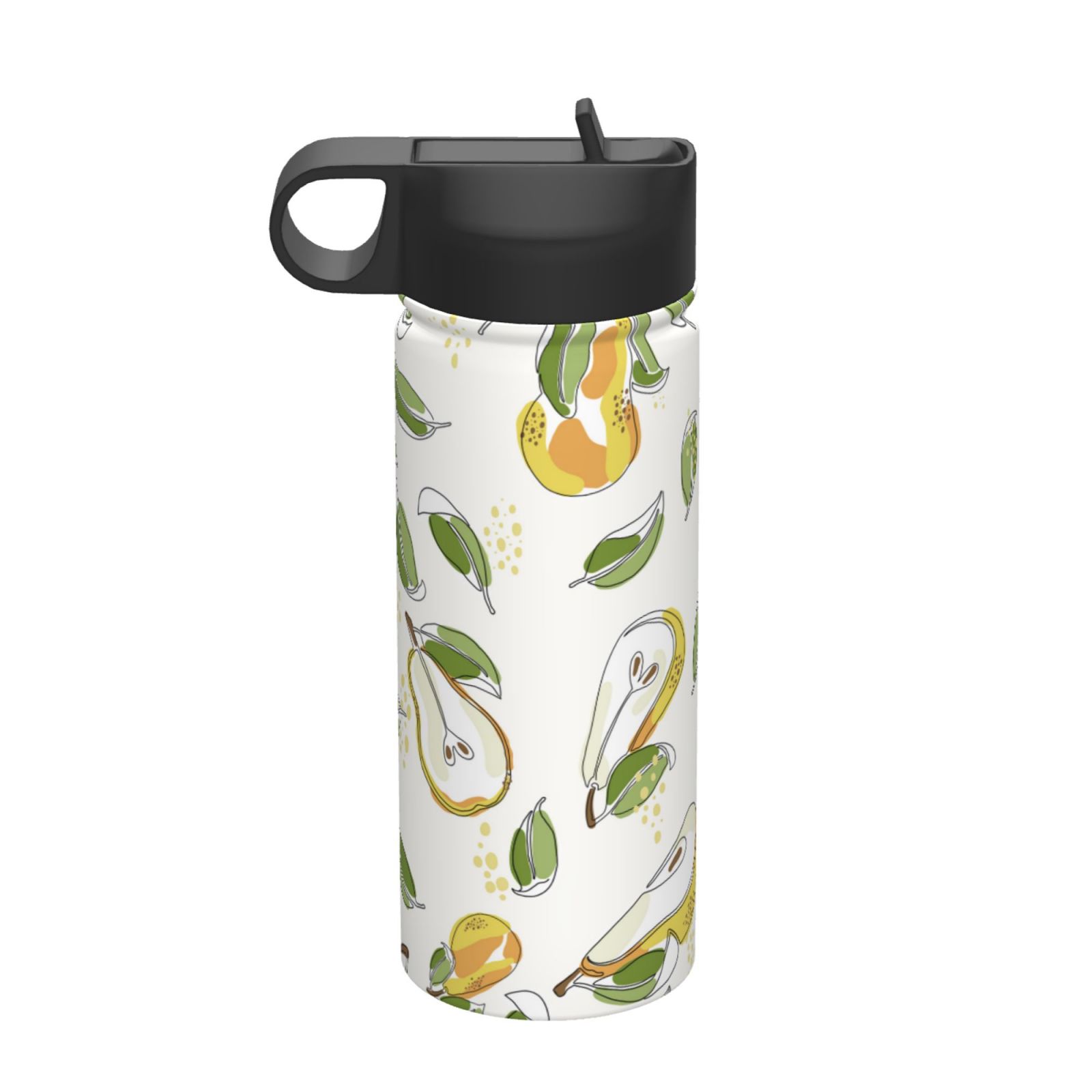Thermos Kettle With Straw 18oz Gym Outdoor Sports Stainless Steel ...