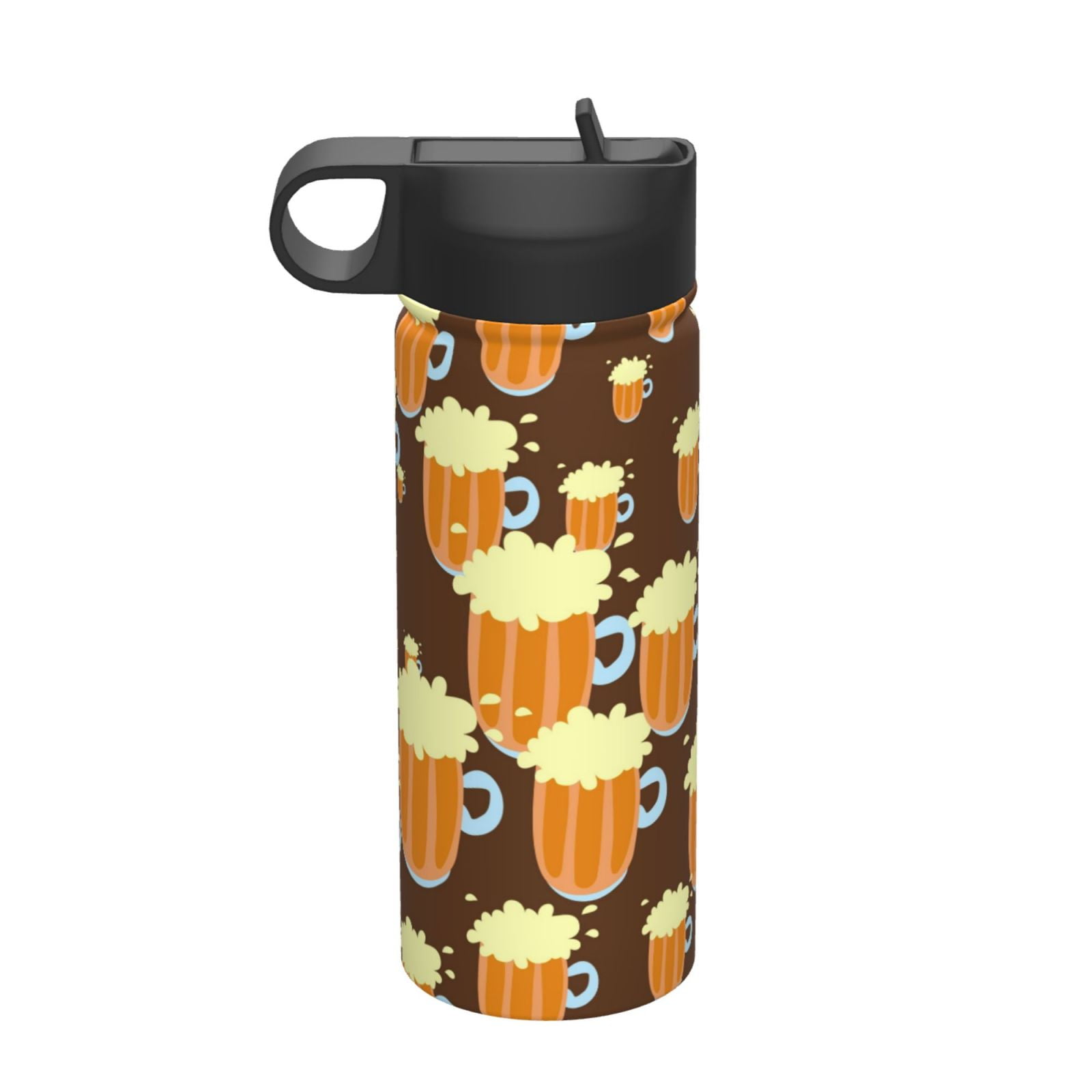 Thermos Kettle With Straw 18oz Gym Outdoor Sports Stainless Steel ...