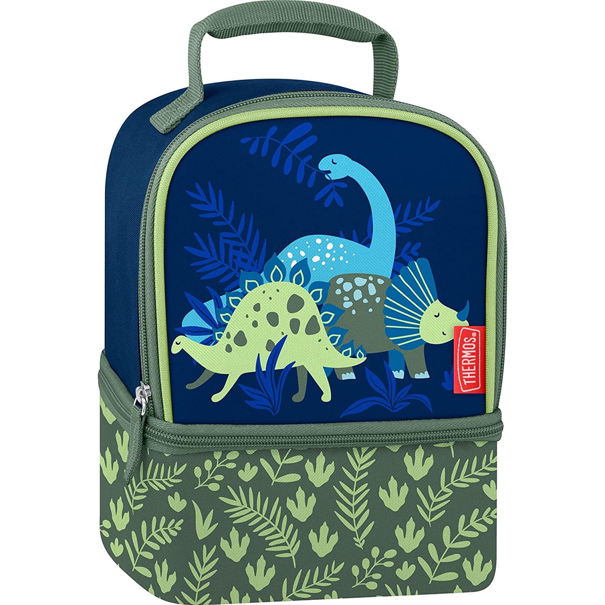 Thermos Children's Soft Lunch Box with Dual Compartments - Dinosaur ...