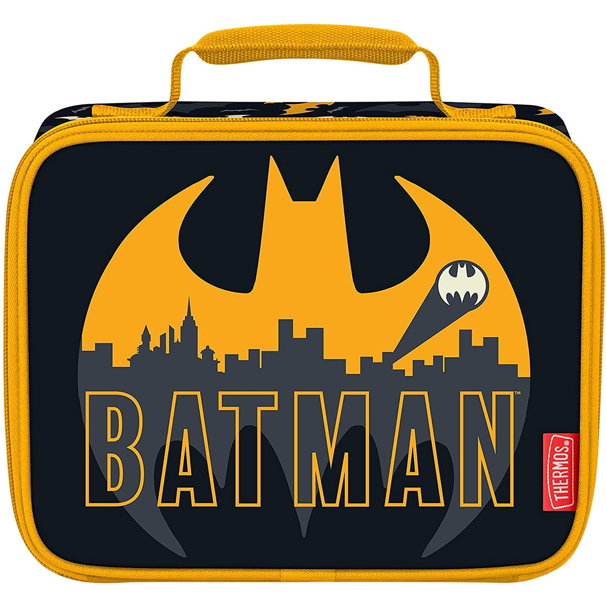 Thermos Batman Reusable Kids Lunch Box, Insulated Soft Bag - Walmart.com