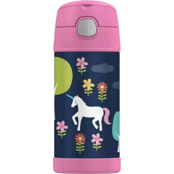 Thermos Kids' 12oz Stainless Steel FUNtainer Water Bottle with Bail Handle - Walmart.com