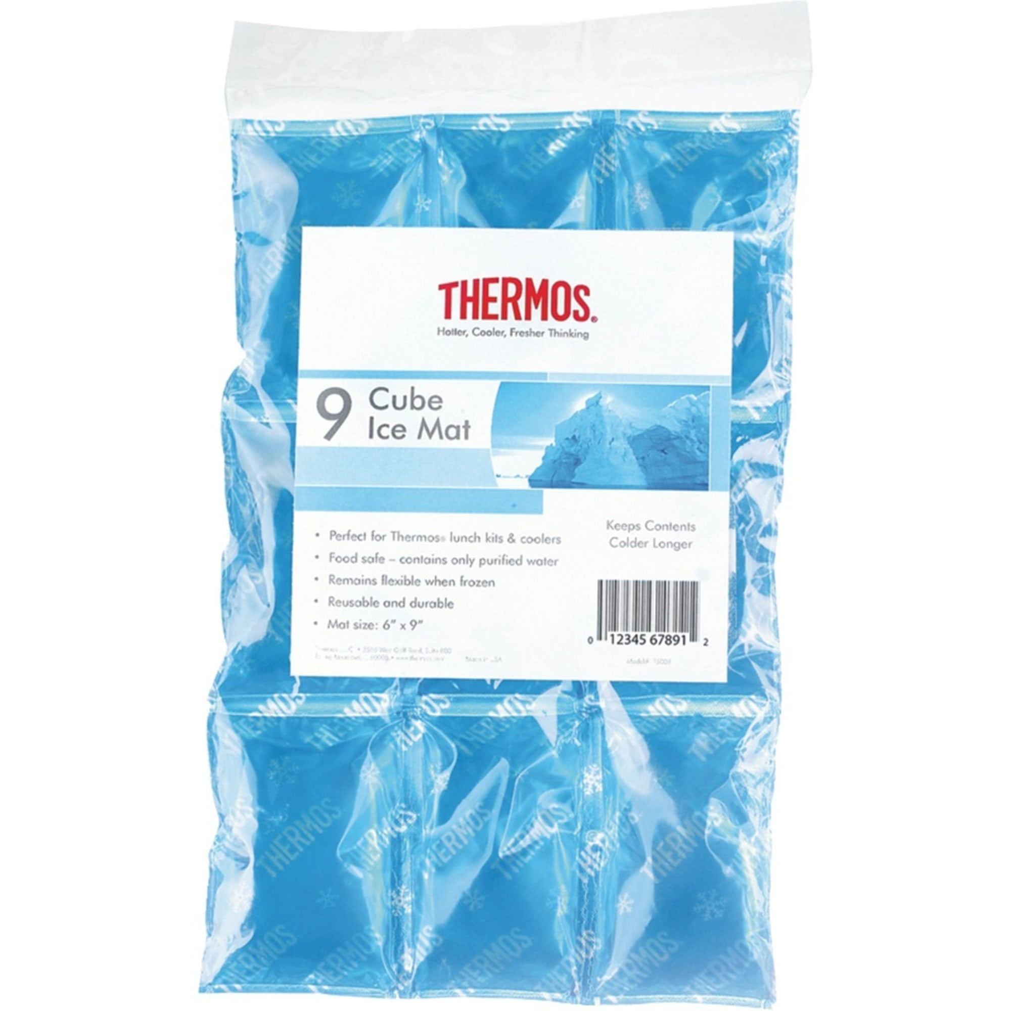 Thermos Polyethylene 9 Cube Ice Mat, 1 Mat, Blue - Walmart.com