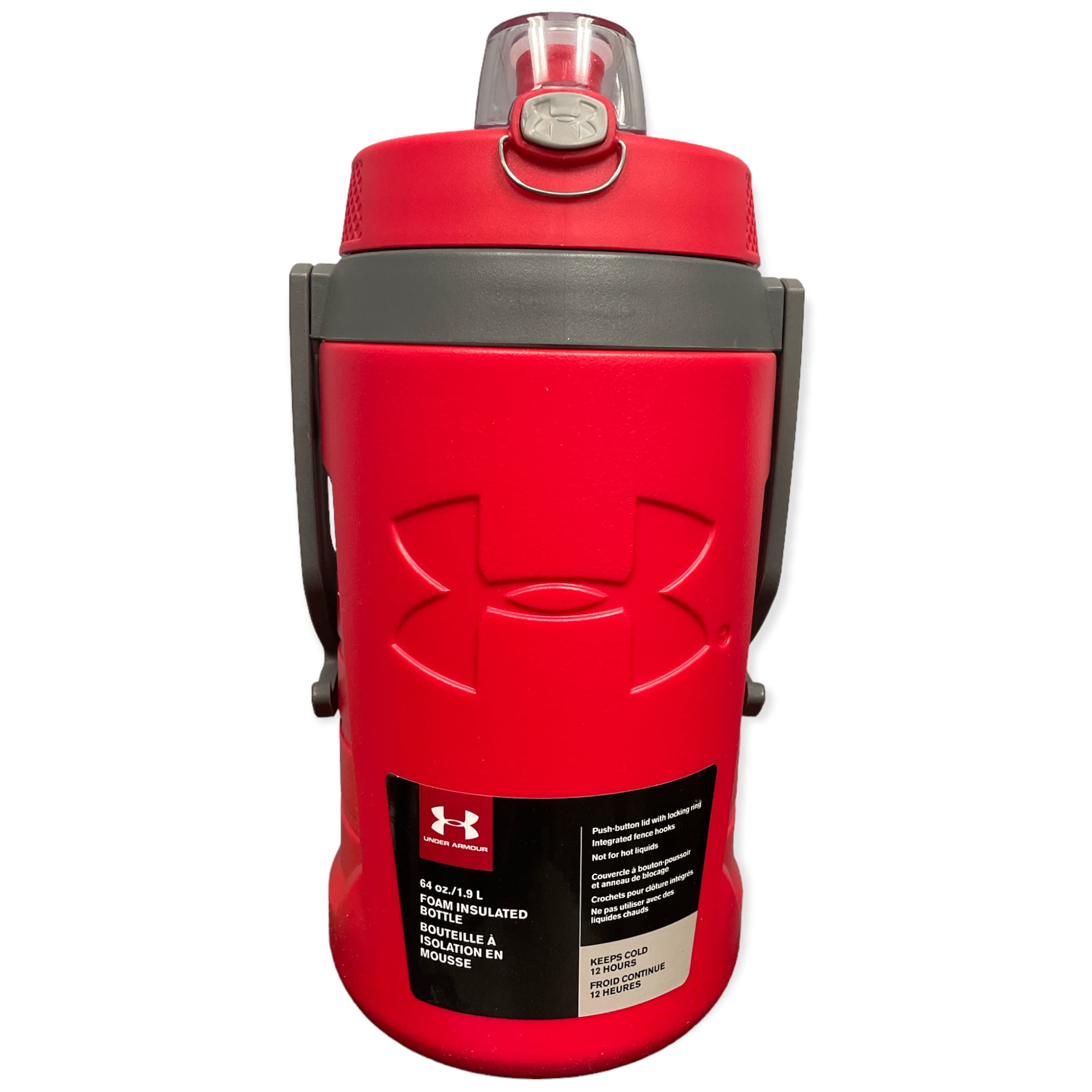 Under Armour UP4905RD Foam Insulated Hydration Bottle, 64 Oz Red - Walmart.com