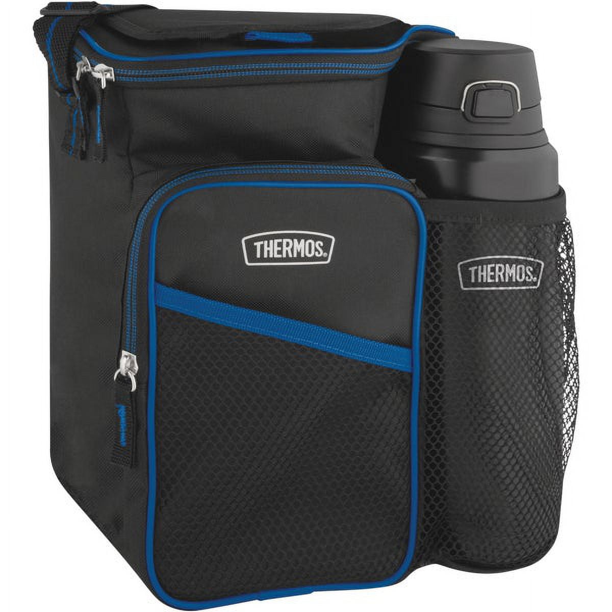 Thermos Stainless King 24 Oz. Bottle with Lunch Cooler - Walmart.com