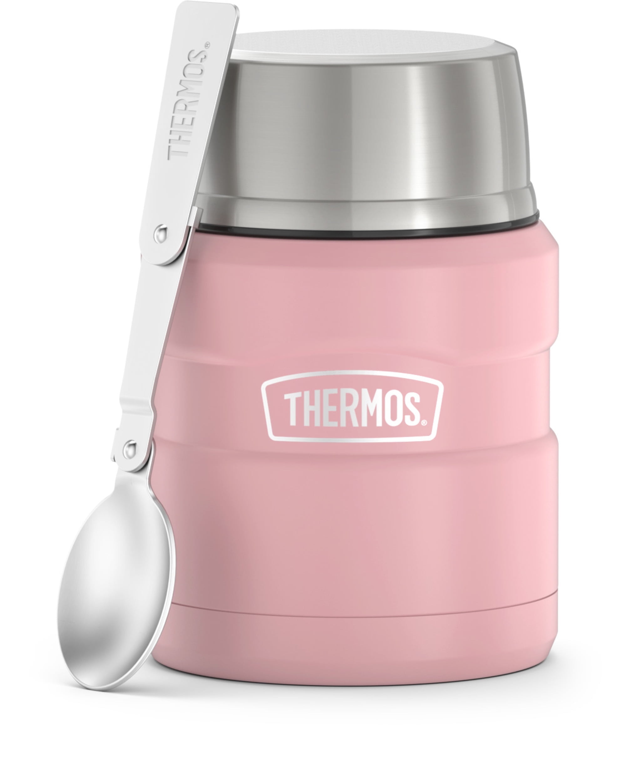 Thermos Stainless King Vacuum Insulated Food Jar with Folding Spoon ...