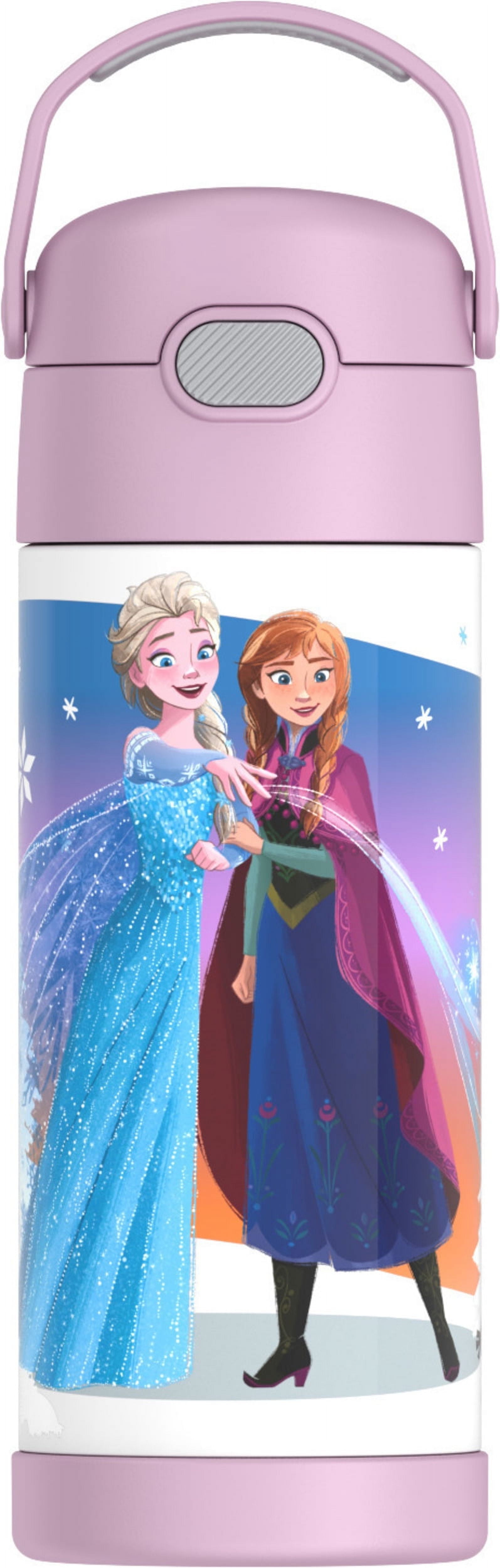 Thermos Stainless Steel Funtainer Water Bottle with Straw, Frozen, 14 Fluid Ounces - Walmart.com