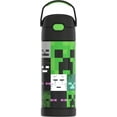 Thermos Stainless Steel Funtainer Water Bottle with Straw, Minecraft ...